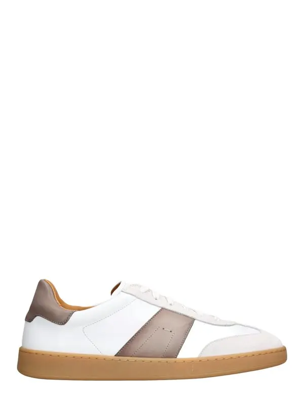 Magnanni Leather Kaido Sneakers - White