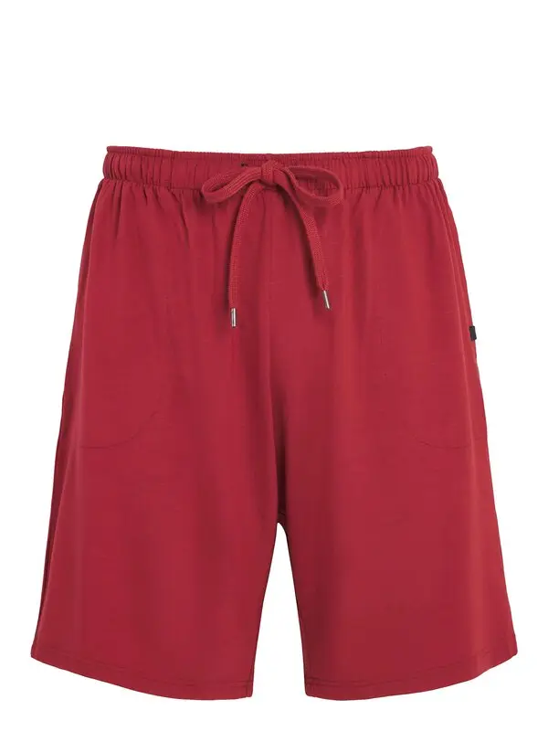 Derek Rose Micro Modal Basel Sweat Shorts - Red