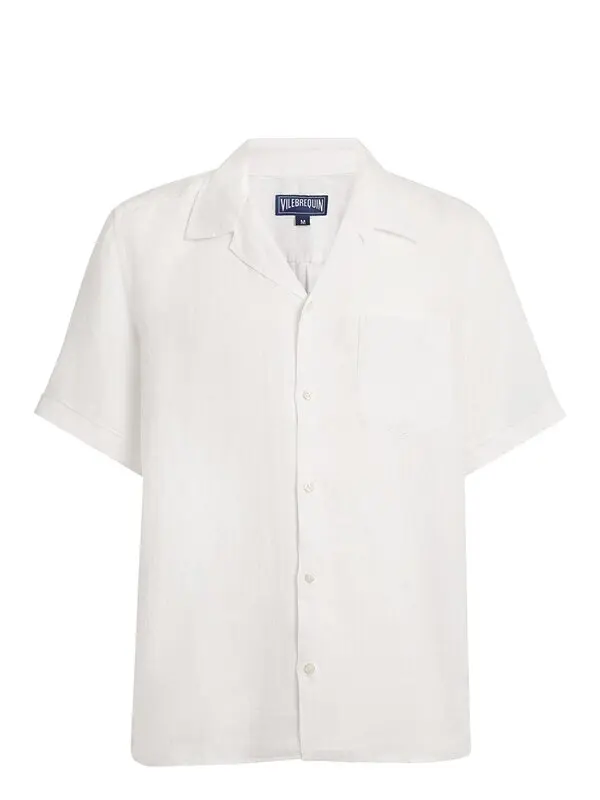 Vilebrequin Linen Charli Shirt - White