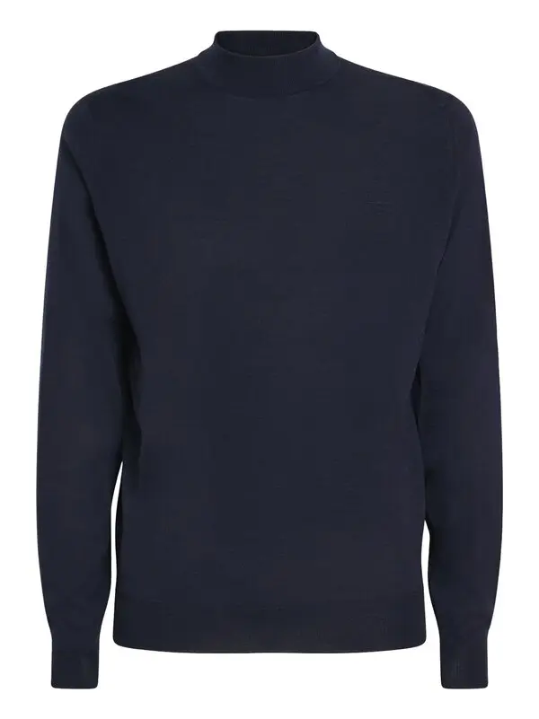 John Smedley Merino Wool Harcourt Sweater - Navy