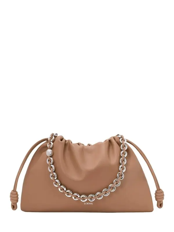 Loewe Leather Flamenco Shoulder Bag - Brown