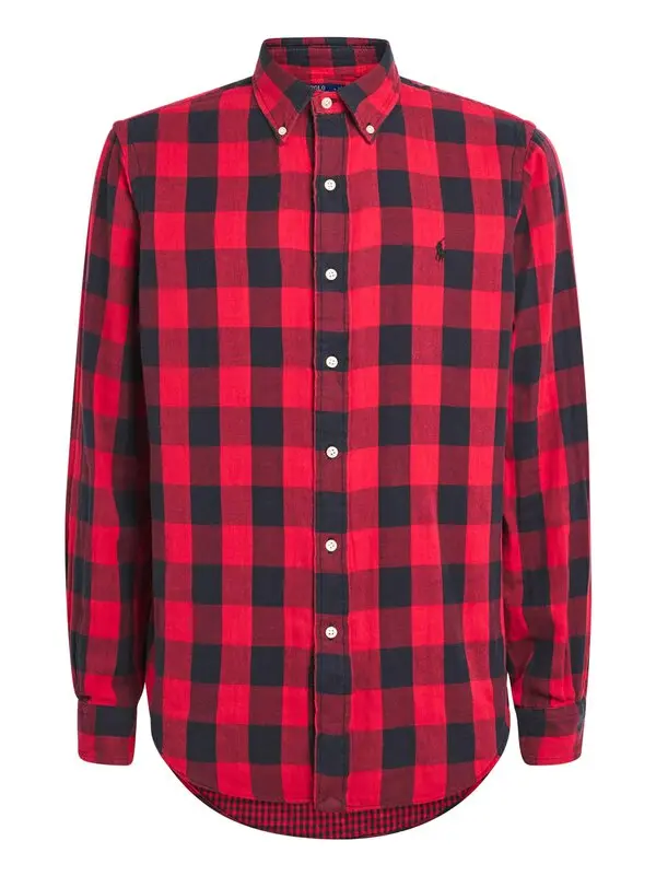 Polo Ralph Lauren Double-faced Check Shirt - Red