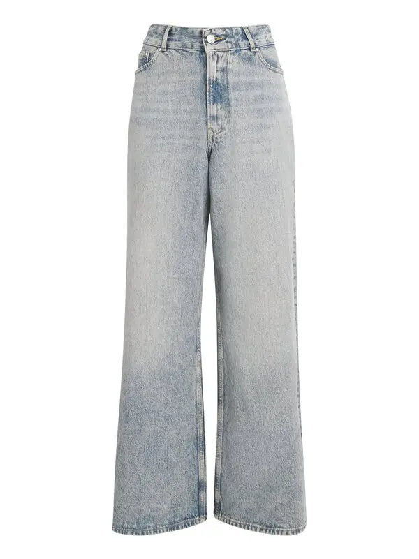 Claudie Pierlot Wide-leg Jeans - Blue