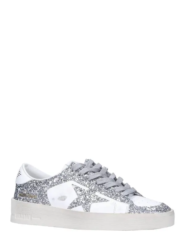GOLDEN GOOSE Stardan Sneakers - Silver