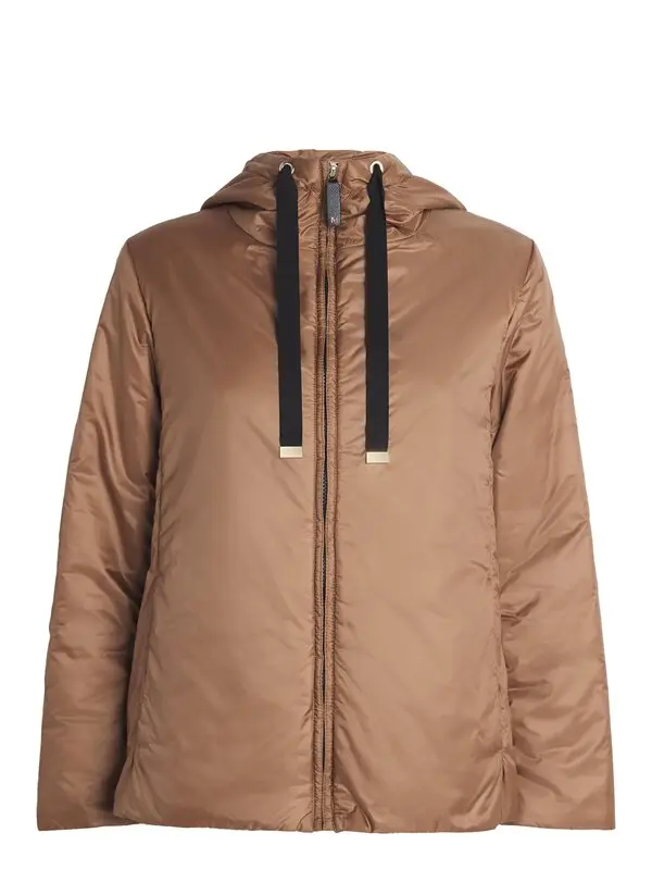 Max Mara Water-repellent Padded Jacket - Beige