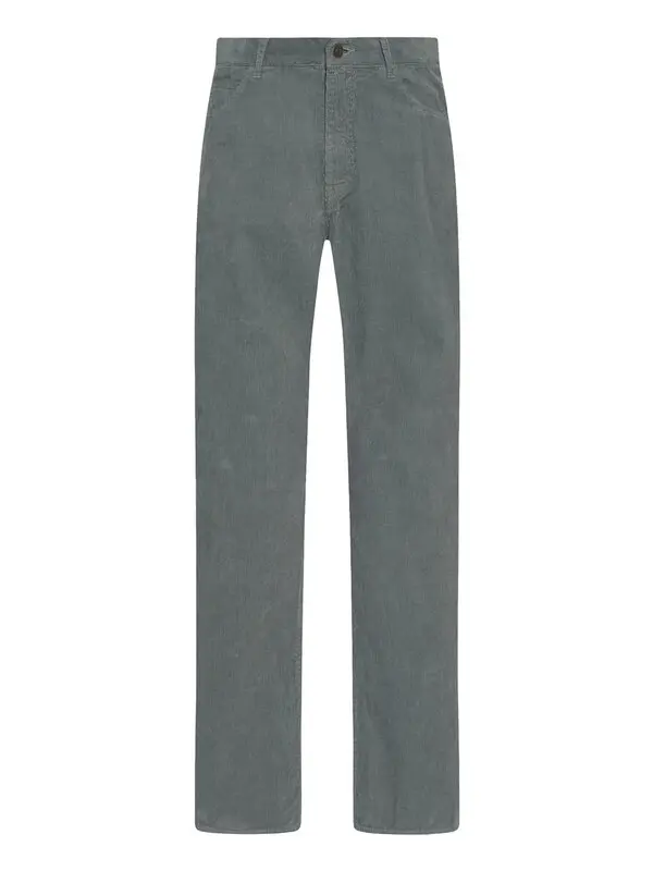 THE ROW Fred Cotton Corduroy Trousers - Grey