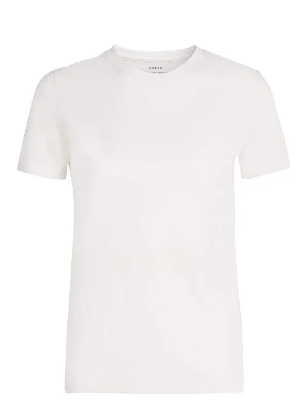 Vince Pima Cotton T-shirt - White
