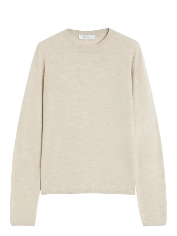 Max Mara Crewneck Cashmere Sweater - Beige