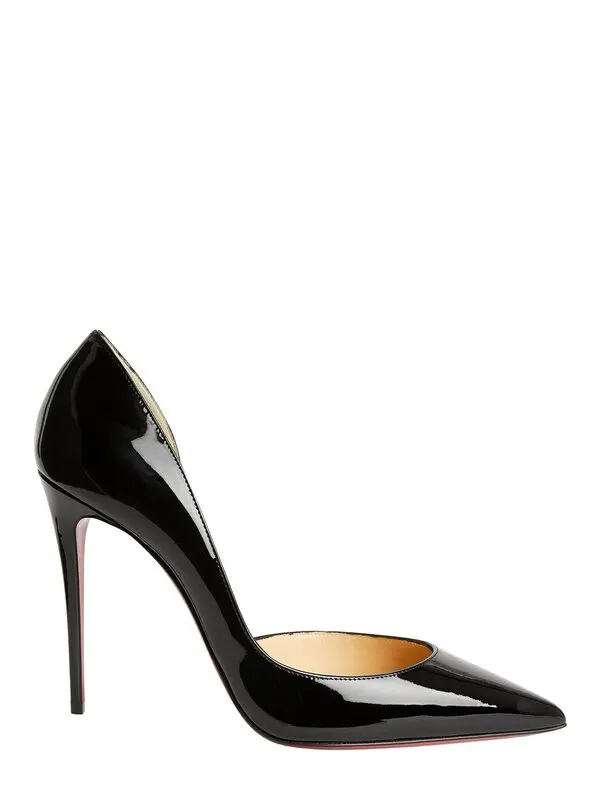 CHRISTIAN LOUBOUTIN Iriza 100 Patent Pumps - Black