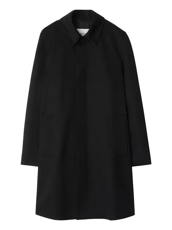 Burberry Cashmere Car Coat - Black