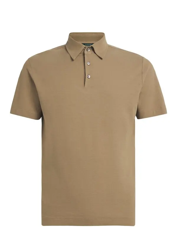 SLOWEAR Icecotton Polo Shirt - Beige