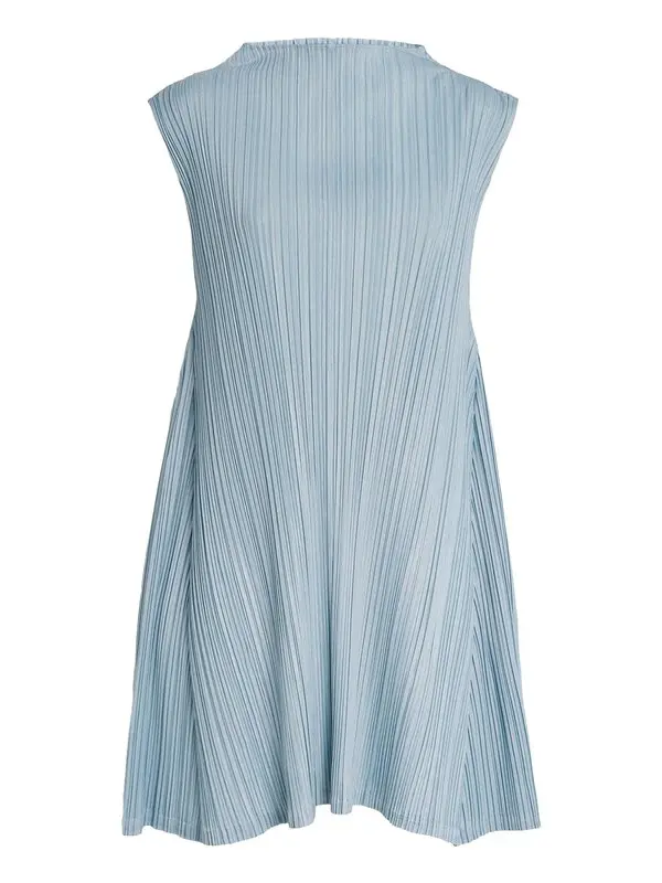 Issey Miyake Mellow Pleats Top - Grey
