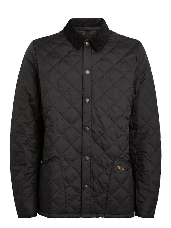 Barbour Heritage Liddesdale Quilted Jacket - Black