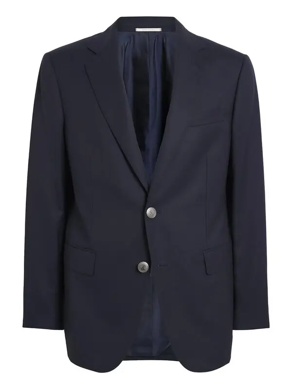 Pal Zileri Wool Blazer - Navy