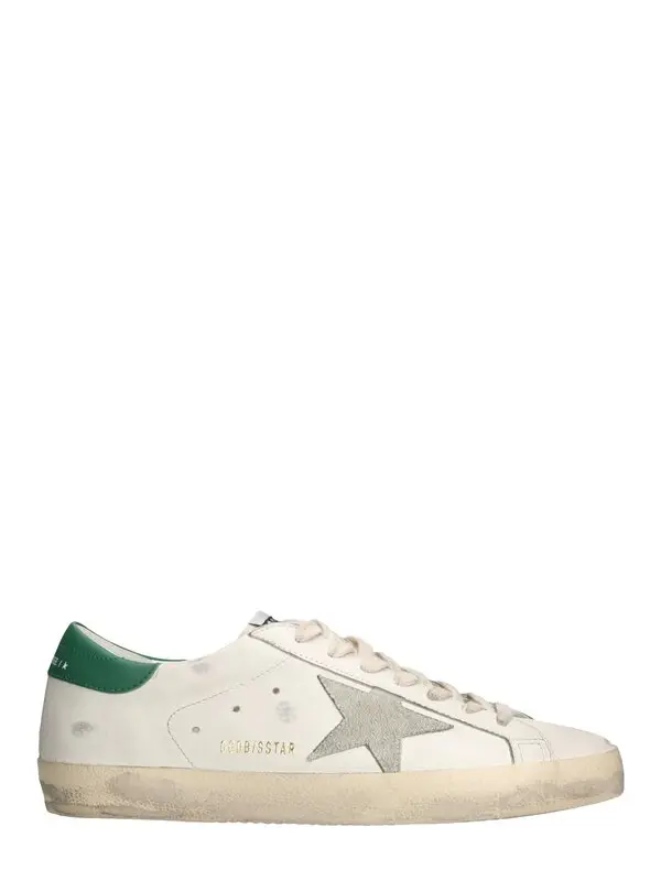 Golden Goose Super-star Leather Sneakers - White