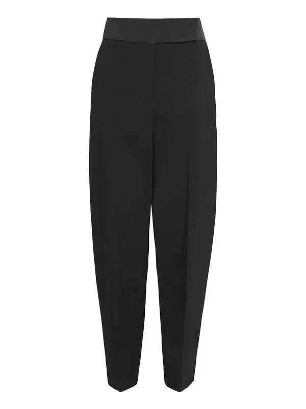 JOSEPH Crepe Aix Tailored Trousers - Black