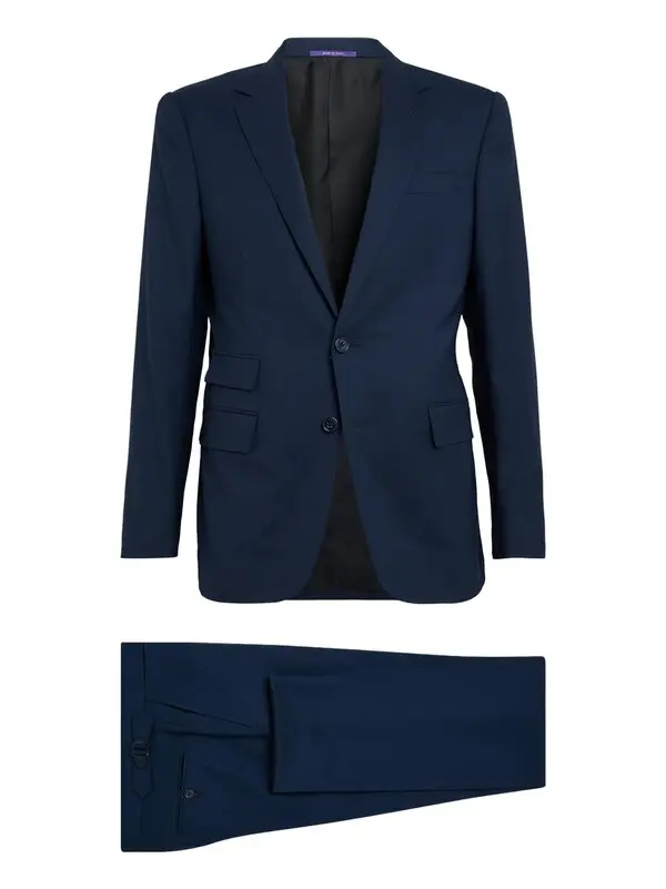 Ralph Lauren Purple Label Wool 2-piece Suit - Navy