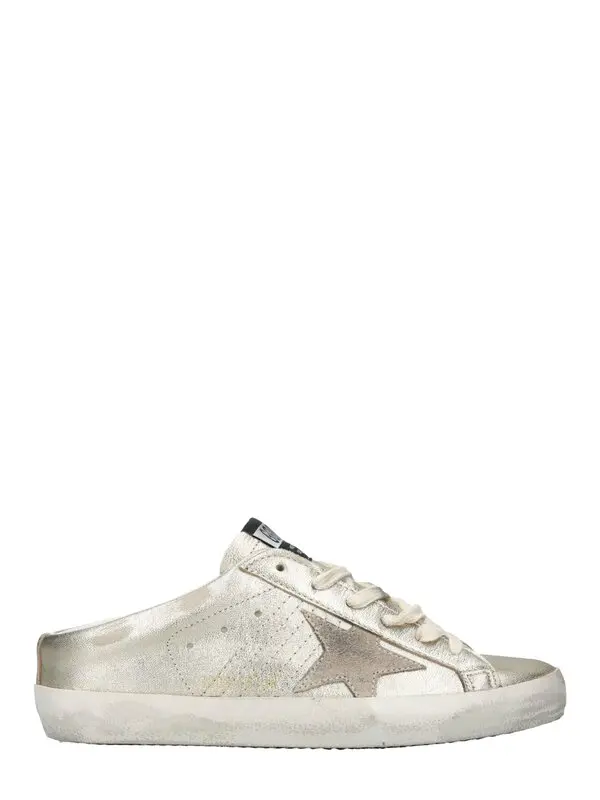 GOLDEN GOOSE Super Star Sabot Sneakers - Gold