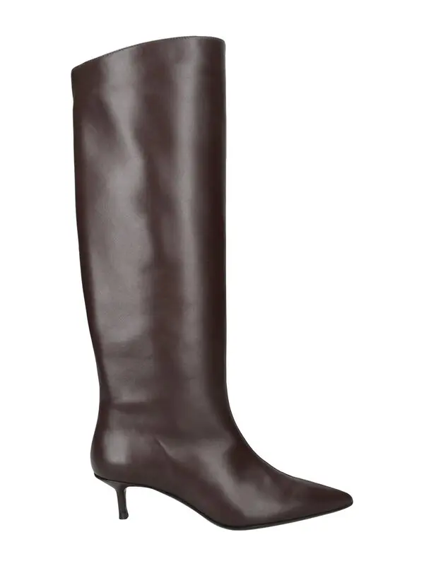 Staud Sebastian Leather Boots 50 - Brown