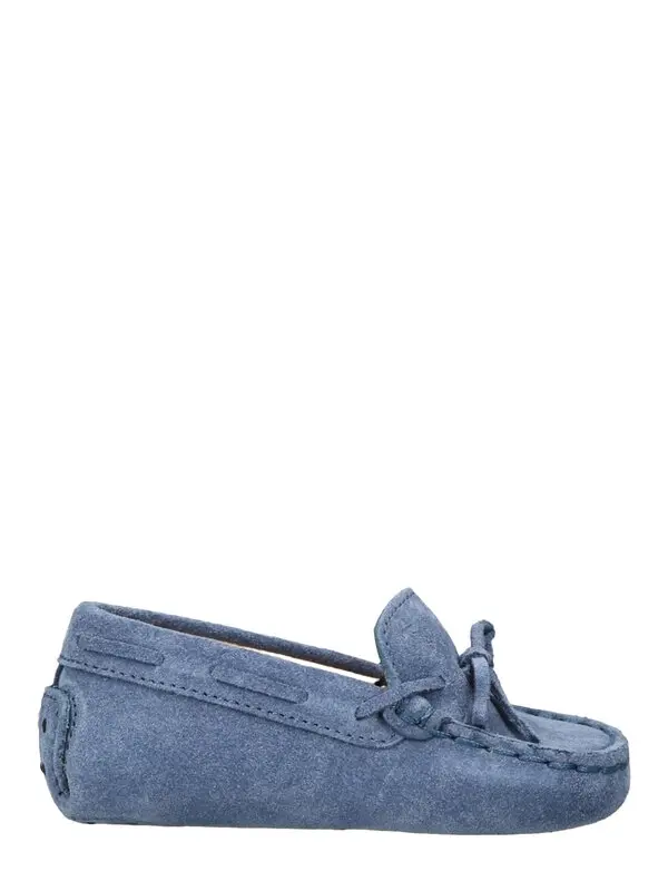 TOD'S Suede Gommino Loafers - Blue