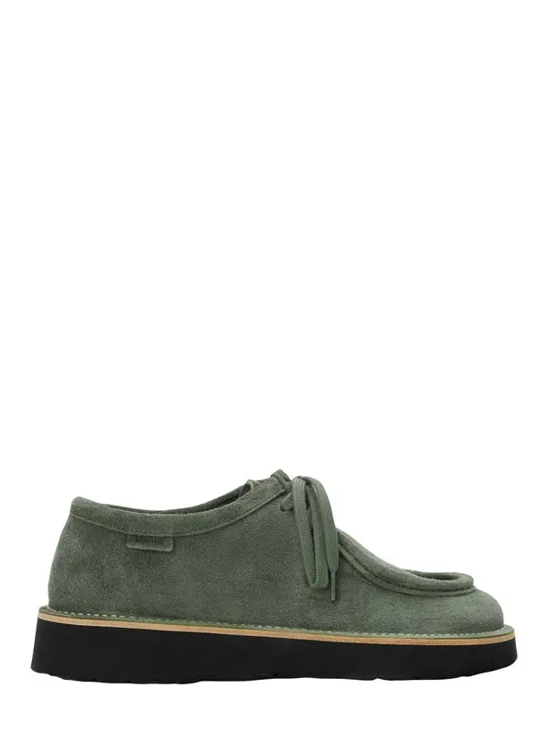 Loewe Suede Faro Shoes - Green