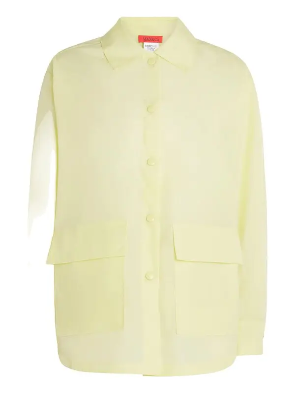 Max & Co. Nylon Overshirt - Yellow