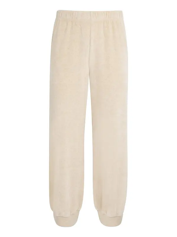 Suzie Kondi Cotton-blend Harem Sweatpants - Beige