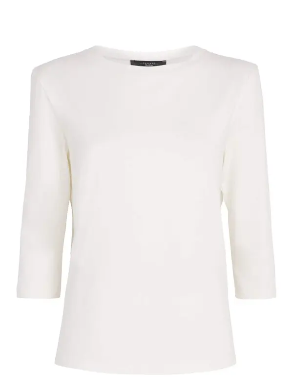 Max Mara Stretch-cotton T-shirt - White