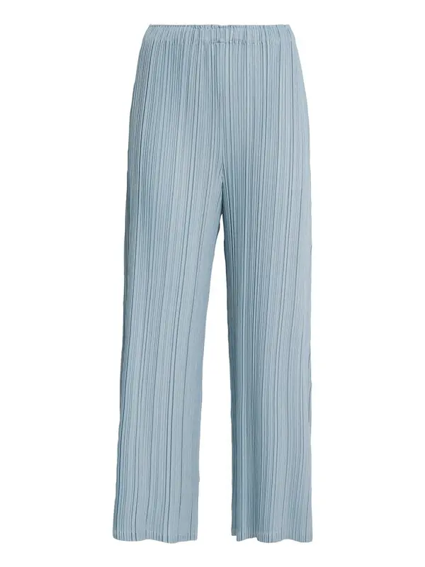 Issey Miyake Mellow Pleats Trousers - Grey
