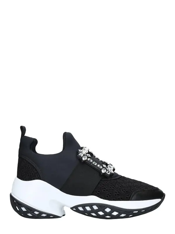 ROGER VIVIER Viv' Run Sneakers - Black