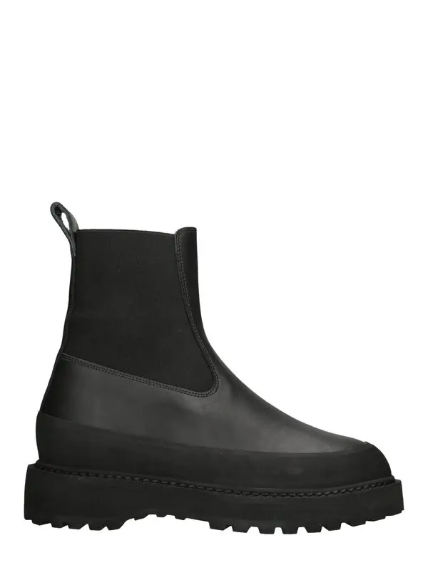 Le Monde Beryl Leather Chelsea Boots - Black