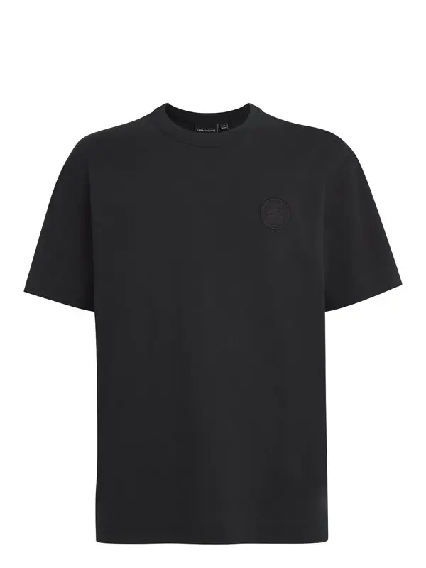 Canada Goose Cotton Gladstone Disk T-shirt - Black