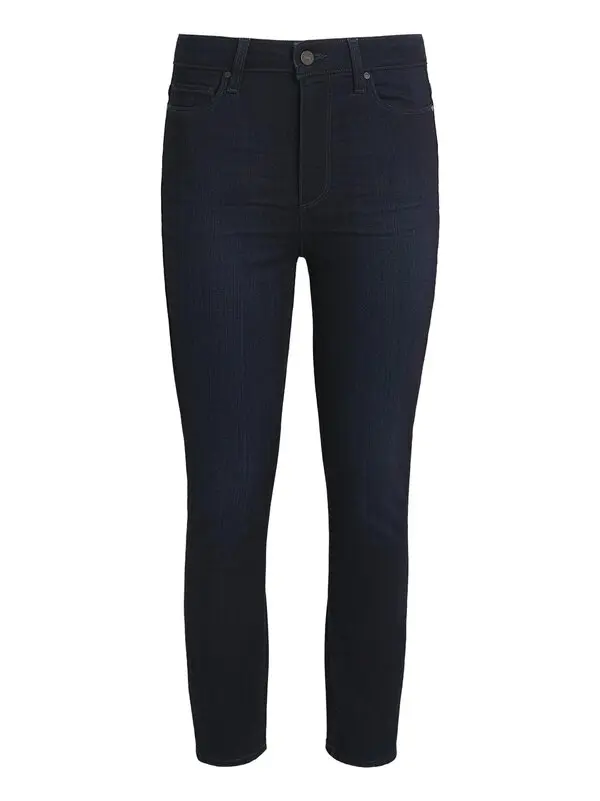 Paige Margot Crop Jeans - Navy