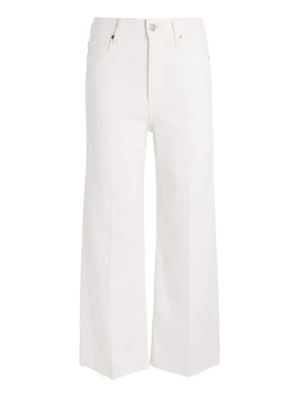 Paige Anessa Wide-leg Jeans - White