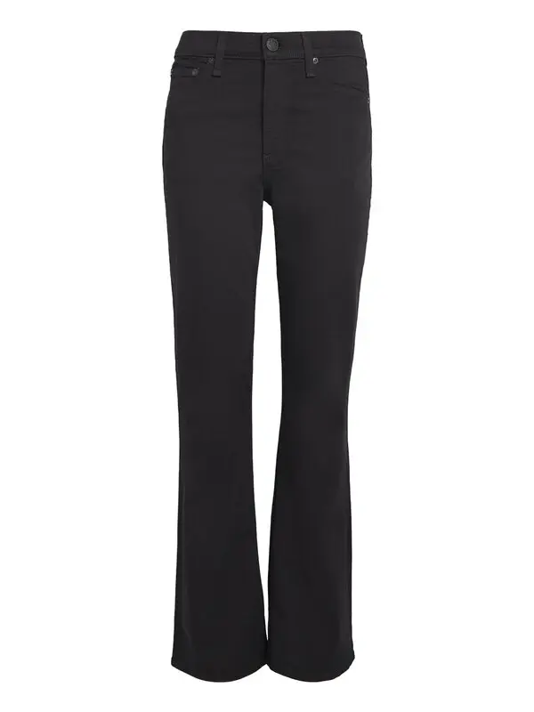 Rag & Bone Peyton Mid-rise Bootcut Jeans - Black