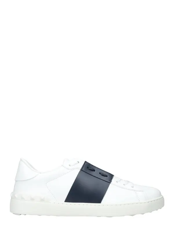 Valentino Garavani Leather Open Sneakers - White