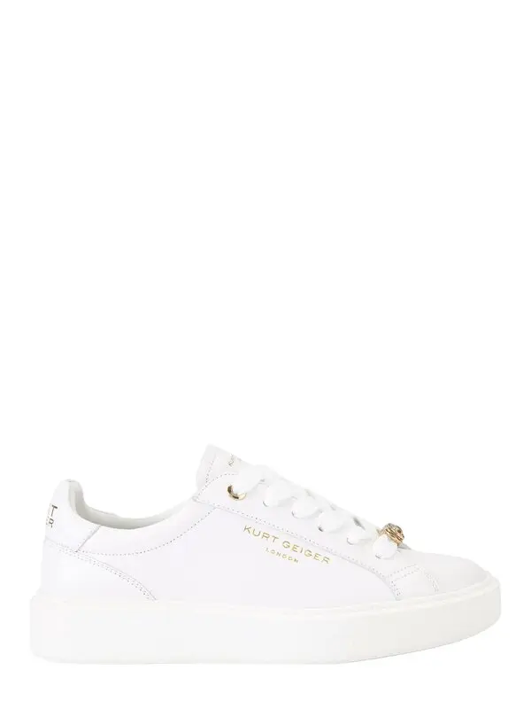 Kurt Geiger Leather Albion Sneakers - White