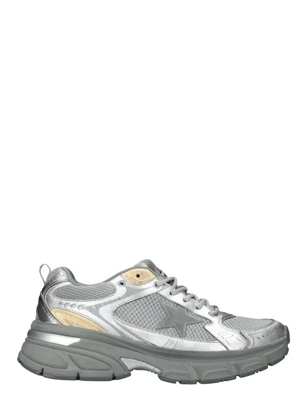 Golden Goose Light Star Sneakers - Silver