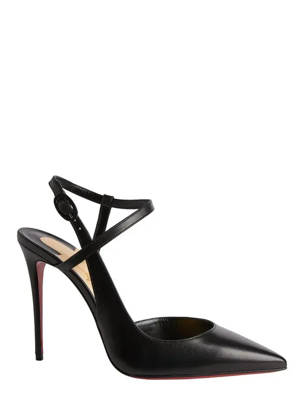 CHRISTIAN LOUBOUTIN Jenlove 100 Leather Pumps - Black
