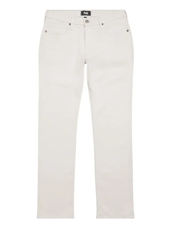 Paige Federal Slim-straight Jeans - Silver