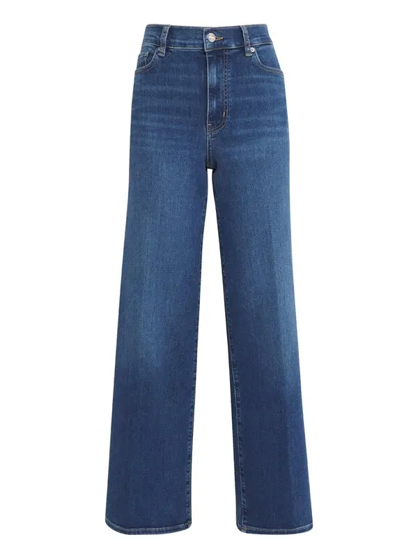 FRAME Le Slim Palazzo Wide-leg Jeans - Blue