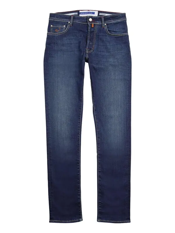 Jacob Cohen High-rise Slim Jeans - Navy