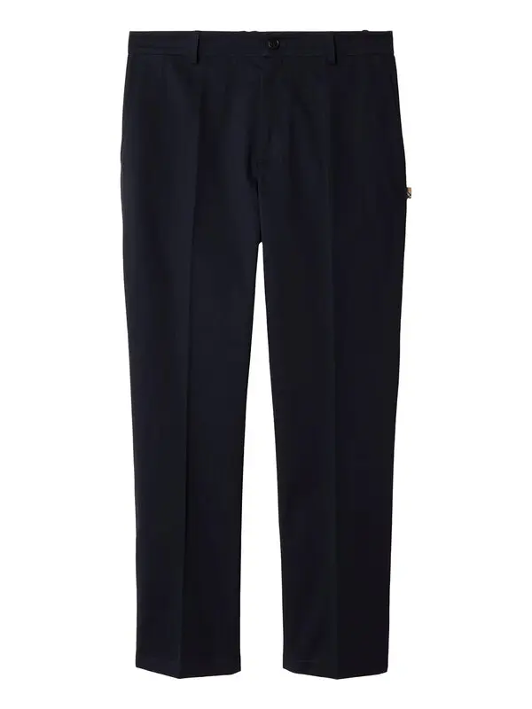 Burberry Cotton Chinos - Navy