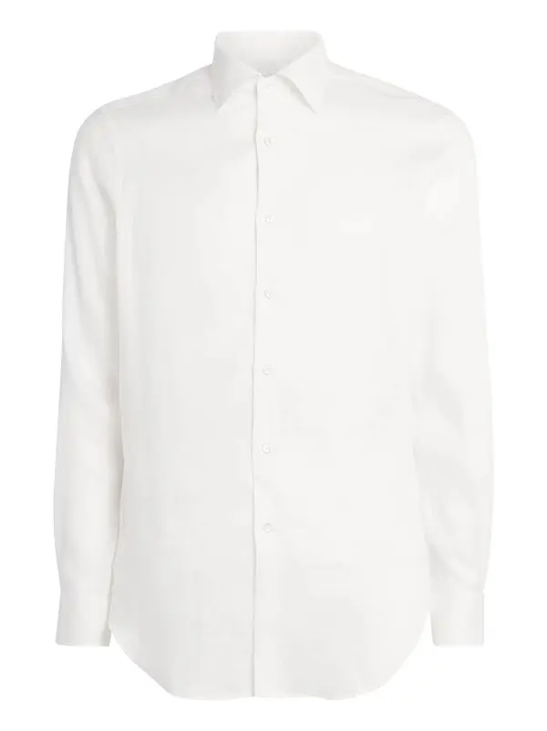 Pal Zileri Linen Shirt - White
