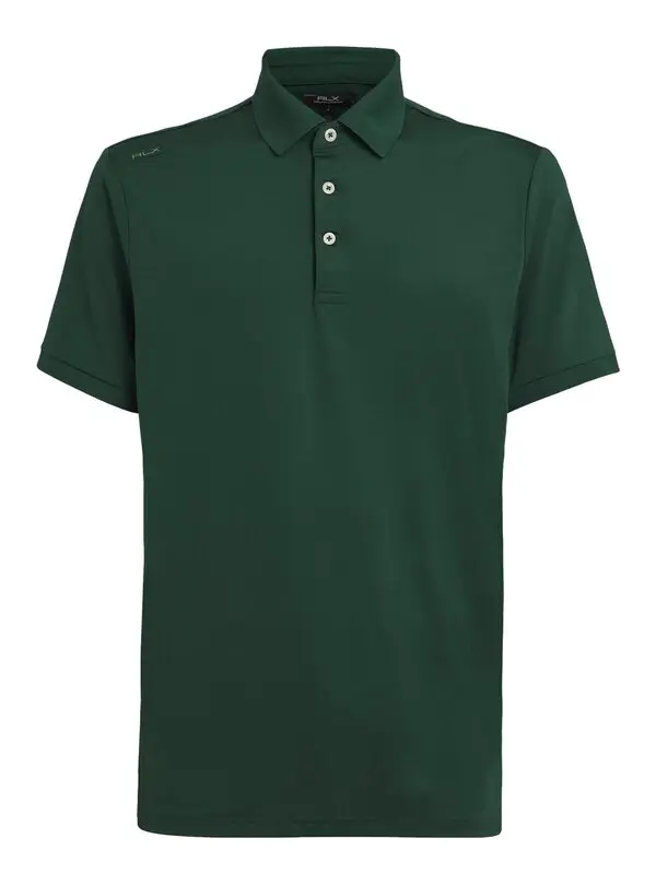 Rlx Ralph Lauren Airflow Polo Shirt - Green