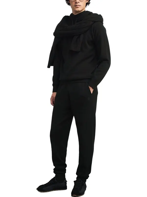 Harrods Cashmere Sweatpants - Black
