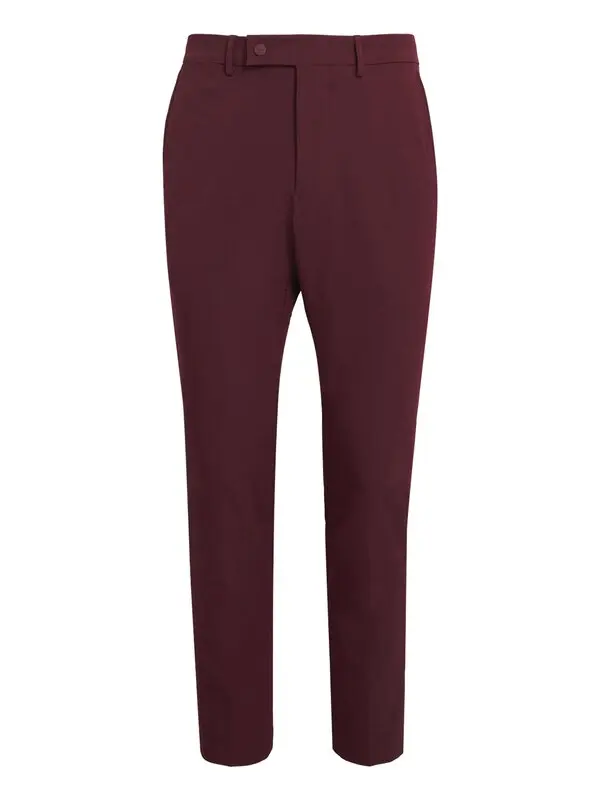Rlx Ralph Lauren Performance Twill Slim Trousers - Red