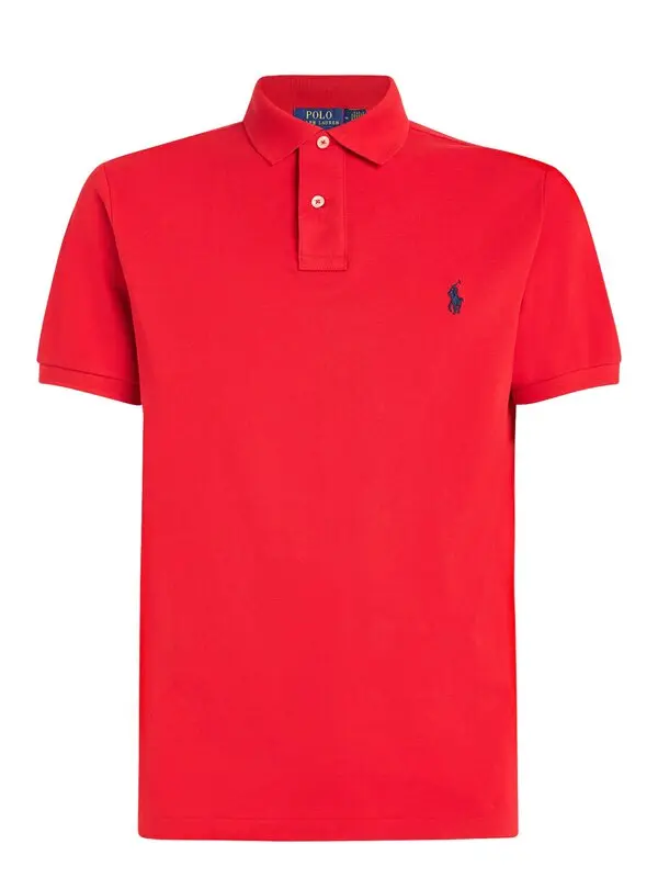Polo Ralph Lauren Cotton Polo Pony Polo Shirt - Red