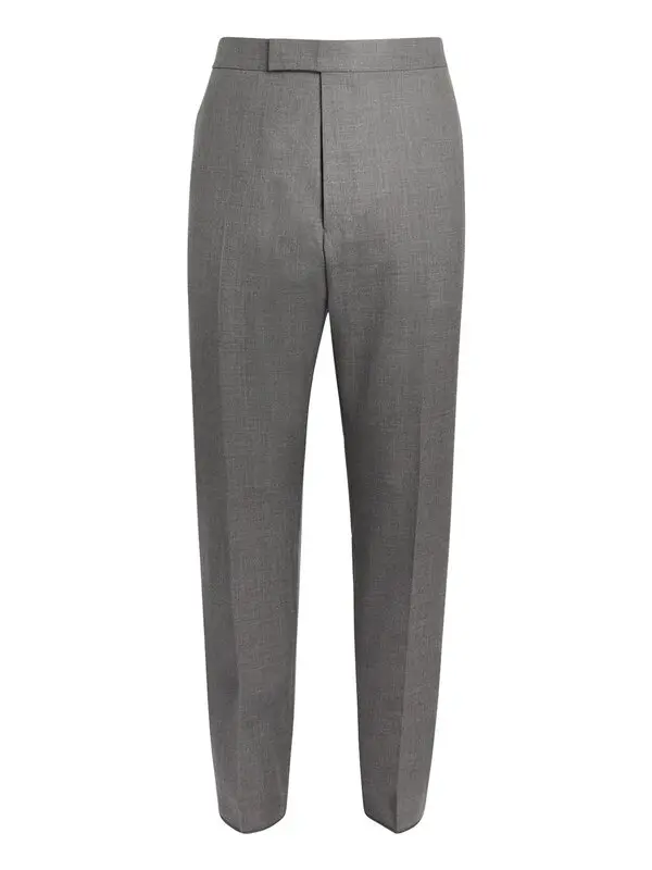 Thom Browne Wool Tailored Trousers - Grey