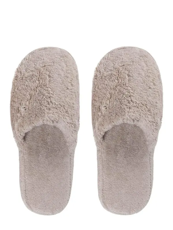GRACCIOZA Egyptian Cotton Slippers - Neutral